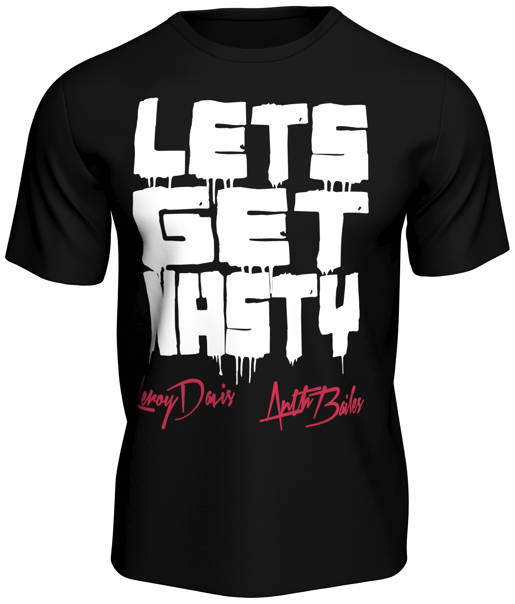 LETS GET NASTY - Lets Go Again T-Shirt [black] – hardkoreklothing