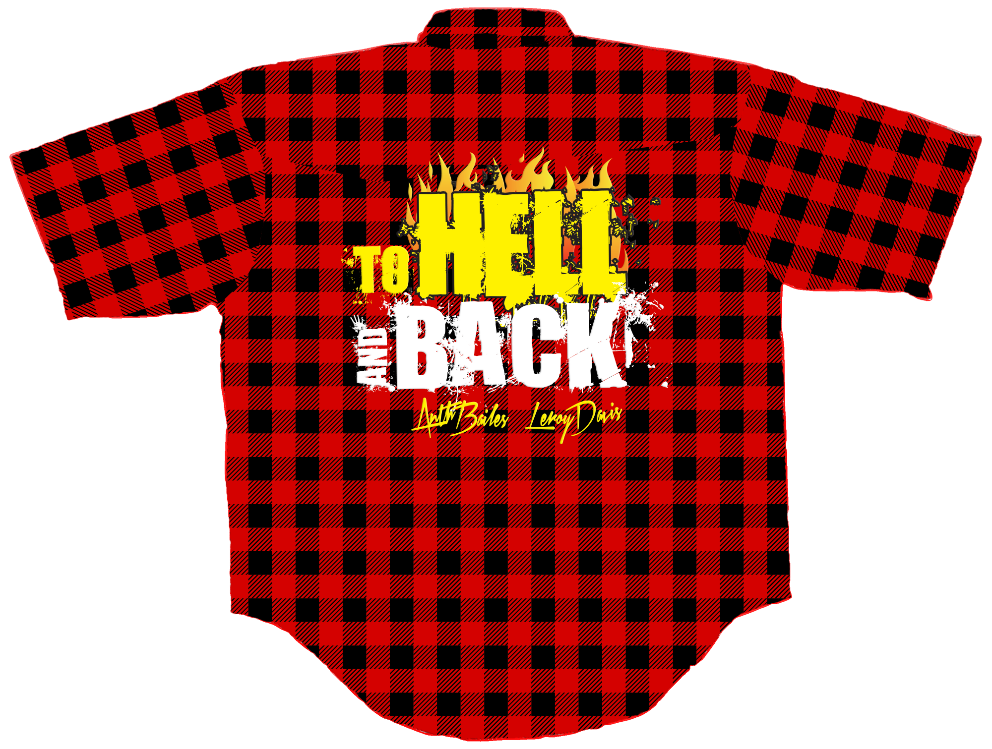 To Hell And Back 'Lumberjack' Shirt [RED EDITION] – hardkoreklothing